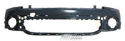 1000 | 2007-2010 MINI COOPER Front bumper cover S Model; w/o Ground Ef ...