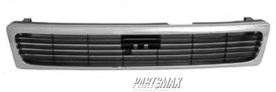 1200 | 1992-1994 NISSAN MAXIMA Grille assy GXE/Brougham; black & brigh ...